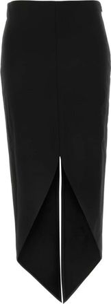 Del Core Femme, Jupes, Noir, Taille: 34 FR Tailcoat Skirt