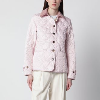 Burberry Rosa Steppjacke