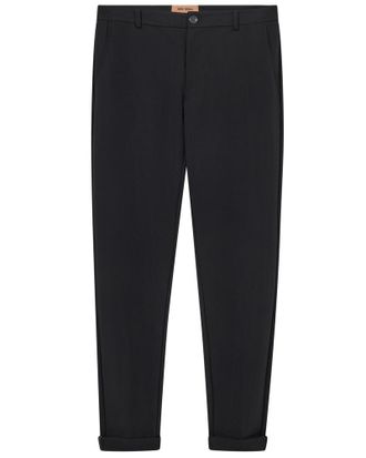 Mos Mosh Jersey-Hose mit B&uuml;gelfalte in