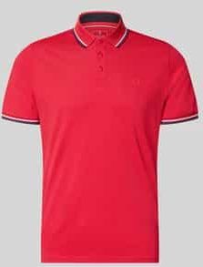 Ragman Modern Fit Poloshirt mit Logo-Print Modell Keep Dry