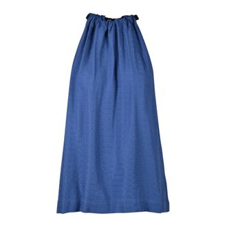 Attic and Barn Viskose Stricktop - - Tops - Damen - Blau - S