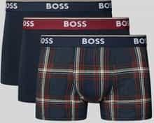HUGO BOSS Relaxed Fit Boxershorts aus Baumwoll-Mix im 3er-Pack