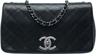 Chanel Sac port&eacute; &eacute;paule Pre-owned - Femme - Pre-owned - Noir - Taille: ONE Size