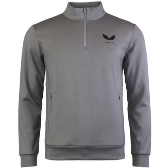 Castore Garcia 1/4 Zip Herren Grauer Pullover