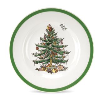 Spode Christmas Tree Teller, 20 cm