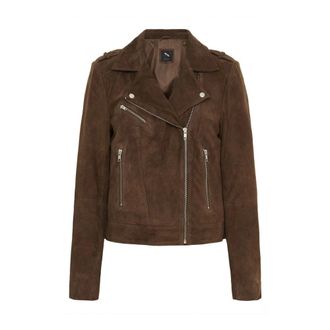 BTF-CPH Btfcph, Femme, Vestes, Brun, Taille: 46 FR Biker Jacket