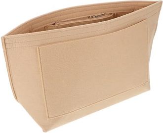 UPKOCH Organiseur de Sac à Main Feutre avec Capacité Spacieuse Insert de Rangement pour Maquillage Doublure pour Sac Fourre-tout Compatible Fermeture Sécuris