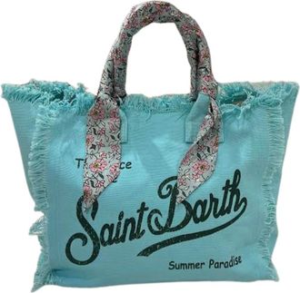 Saint Barth Femme, Sacs, Bleu, Taille: ONE Size Vanity Grande Tiffany
