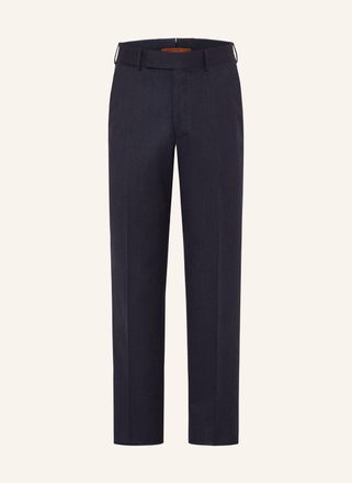 Ermenegildo Zegna Zegna Flanell-Chino Regular Fit blau