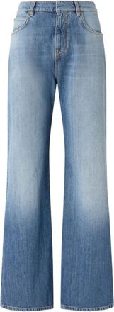 Pinko Pinko, Femme, Jeans, Bleu, Taille: W30 Jean large d&eacute;lav&eacute;