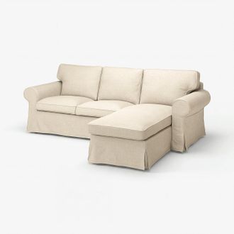 IKEA EKTORP Bezug f&uuml;r 3er-Sofa mit R&eacute;camiere
