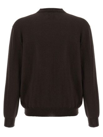 Magliano Mens Brown Wool Cardigan Clothing