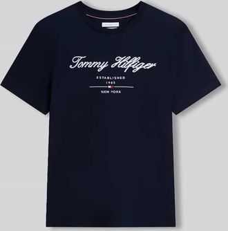Tommy Hilfiger Regular Fit T-Shirt aus reiner Baumwolle