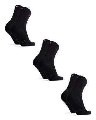 Danish Endurance Bambus-Socken, Business Socken, Bunte Socken, f&uuml;r Herren & Damen, 3 oder 6 Paar, Schwarz, 48-51