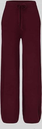 Jake*s Casual Regular Fit Weite Hose aus reinem Kaschmmir