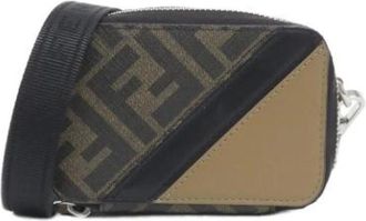 Fendi unisex, Pre-owned, Brun, Taille: ONE Size Sac bandouli&egrave;re Vintage Pre-owned