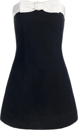 Alice & Olivia Femme, Robes, Noir, Taille: 36 FR Hauts sans manches