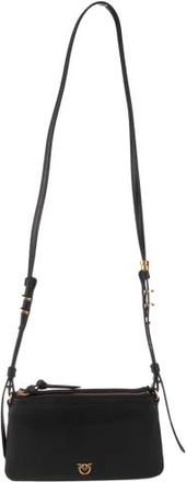 Pinko Pinko, Femme, Sacs, Noir, Taille: ONE Size Mini Double Bag
