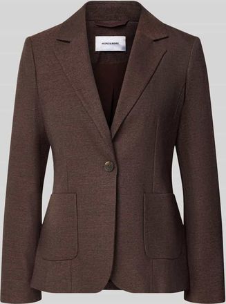 More & More Regular Fit Blazer mit Reverskragen