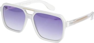 K&agrave;dor Big Line 1 Sonnenbrille - - Accessories - unisex - Wei&szlig; - 58 MM