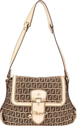 Fendi Crossbody Bags - Fendi FF Monogram Zucchino One Shoulder Bag - Gr. unisize - in Bunt - f&uuml;r Damen