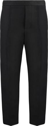Lanvin Baumwoll-Leinen-Hose - - Trousers - Herren - Schwarzk - M