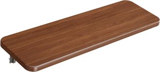 Generic An Der Wand Montierter, Klappbarer Computertisch, Schwebendes, Herunterklappbares Regal, H&ouml;lzerner Arbeitstisch Mit Regalhalterungen, Platzsparend, 50