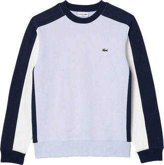 Lacoste Sweatshirt Rundhalsausschnitt f&uuml;r Herren (Blau/Wei&szlig;)