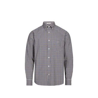 GANT Chemise droite &agrave; carreaux en coton
