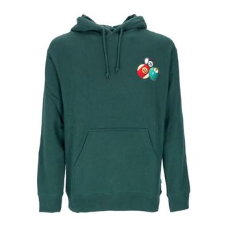 HUF Gr&uuml;ner Hoodie mit K&auml;ngurutasche - - Sweatshirts & Hoodies - Herren - Gr&uuml;n - XL