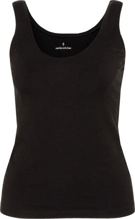 Seidensticker Damen Tank top -Regular Fit - Unifarben - ohne Arm - Baumwollmischung