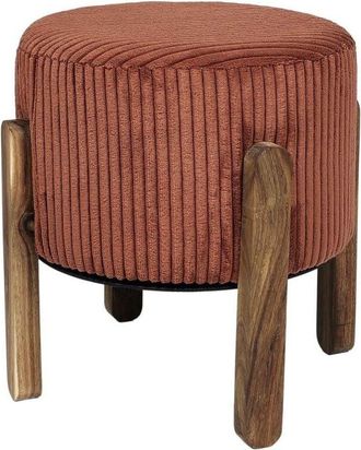 The Home Deco Factory The Home Deco Factory - Tabouret c&ocirc;tel&eacute; scott terracotta