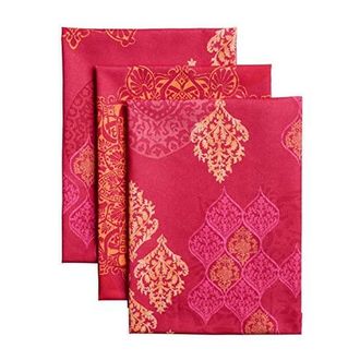 Maison d'Hermine Lot de 3 torchons de cuisine 100 % coton &agrave; s&eacute;chage rapide pour cadeaux, salle &agrave; manger, maison, mariage, banquet, buffet, Versailles - Thanksgiving/No