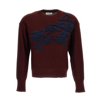 Erdem Rundhals-Strickpullover - - Knitwear - Damen - Rot - L