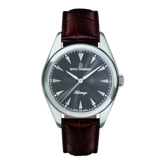 Revue Thommen Homme, Accessoires, Brun, Taille: ONE Size Montre Automatique Heritage