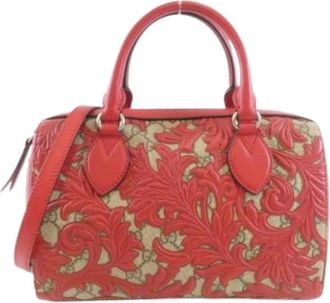 Gucci Sac &agrave; main vintage Pre-owned - Femme - Pre-owned - Rouge - Taille: ONE Size