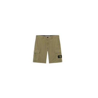 Stone Island Homme, Shorts, Vert, Taille: W33 Cargo Shorts Tela Paracadute