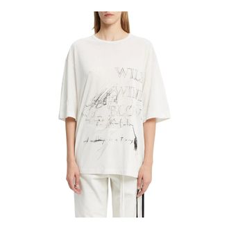 Ann Demeulemeester Damen, Oberteile, Wei&szlig;, SGr&ouml;&szlig;e