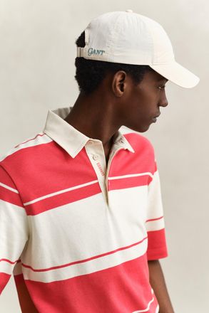 GANT Herren Graphic Cap in Crinkle-Optik (ONE SIZE) CREAMED Wei&szlig;