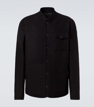 Moncler Surchemise en laine vierge