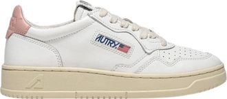 Autry Femme, Chaussures, Blanc, Taille: 39 EU Medalist Low Baskets