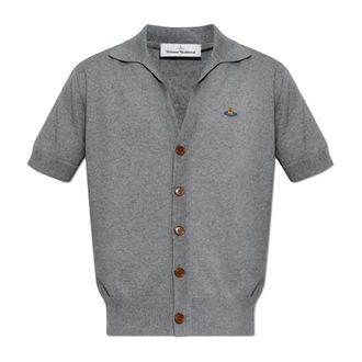 Vivienne Westwood Polo-Strickjacke - - Knitwear - Herren - Grau - M
