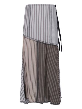Maison Margiela Midi Skirt Patchwork