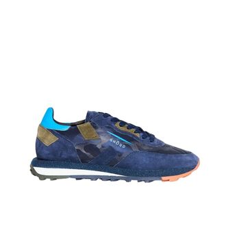 Ghoud Niedrige Camo-Sneakers f&uuml;r M&auml;nner - - Shoes - Herren - Blau - 44 EU