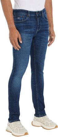 Tommy Jeans Herren Jeans Hose Scanton Slim Fit, Blau (Denim Dark), 38W/36L