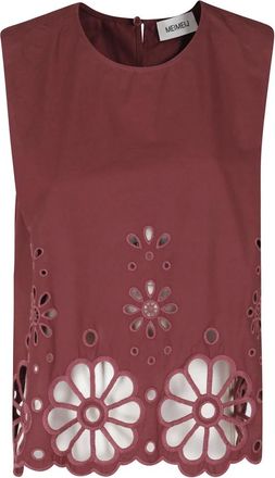 Meimeij Femme, Tops, Rouge, Taille: 40 FR Blusa