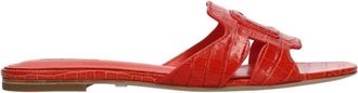 Lola Cruz Femme, Chaussures, Rouge, Taille: 39 EU Cuirine Flat