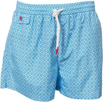 Kiton Homme, Maillots de bain, Bleu, Taille: L Short Swim Boxer