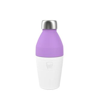 KeepCup Wasserflasche, wiederverwendbar, isoliert, Edelstahl, doppelte &Ouml;ffnung mit auslaufsicherer Stahlkappe, 530 ml, Twilight