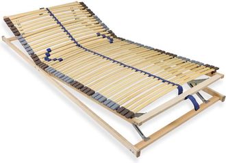 Sleepneo Sleepneo - Lattenrost 140x200 cm 42 Latten fertig montiert Kopf & Fuß verstellbar 7-Zonen Traglast ca. 150 kg Birkenschichtholz